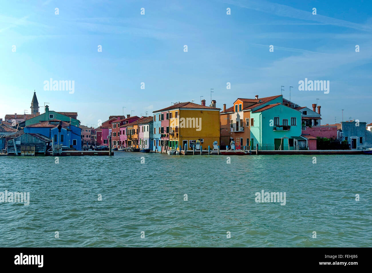 Beautiful place burano island hi-res stock photography and images - Alamy