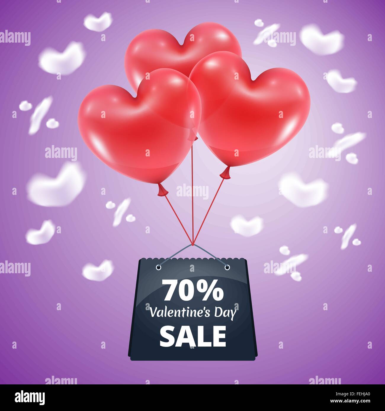 Pastel balloons sky Stock Vector Images - Alamy