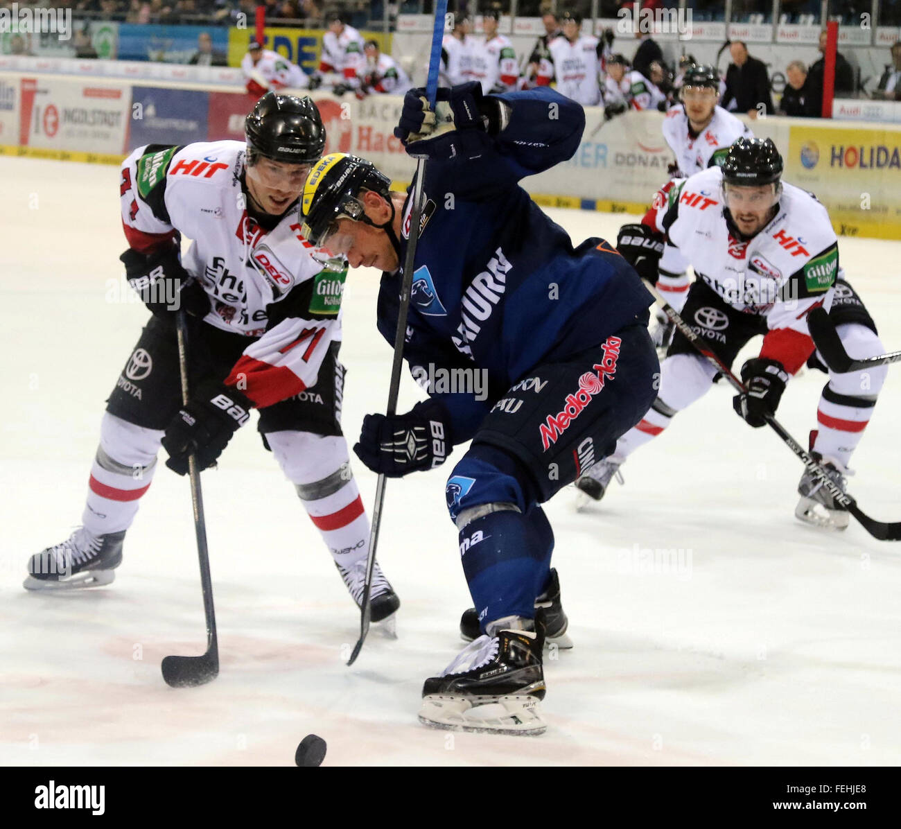 Ingolstadt, Bavaria, Germany. 7th Feb, 2016. from left Andreas FALK ...