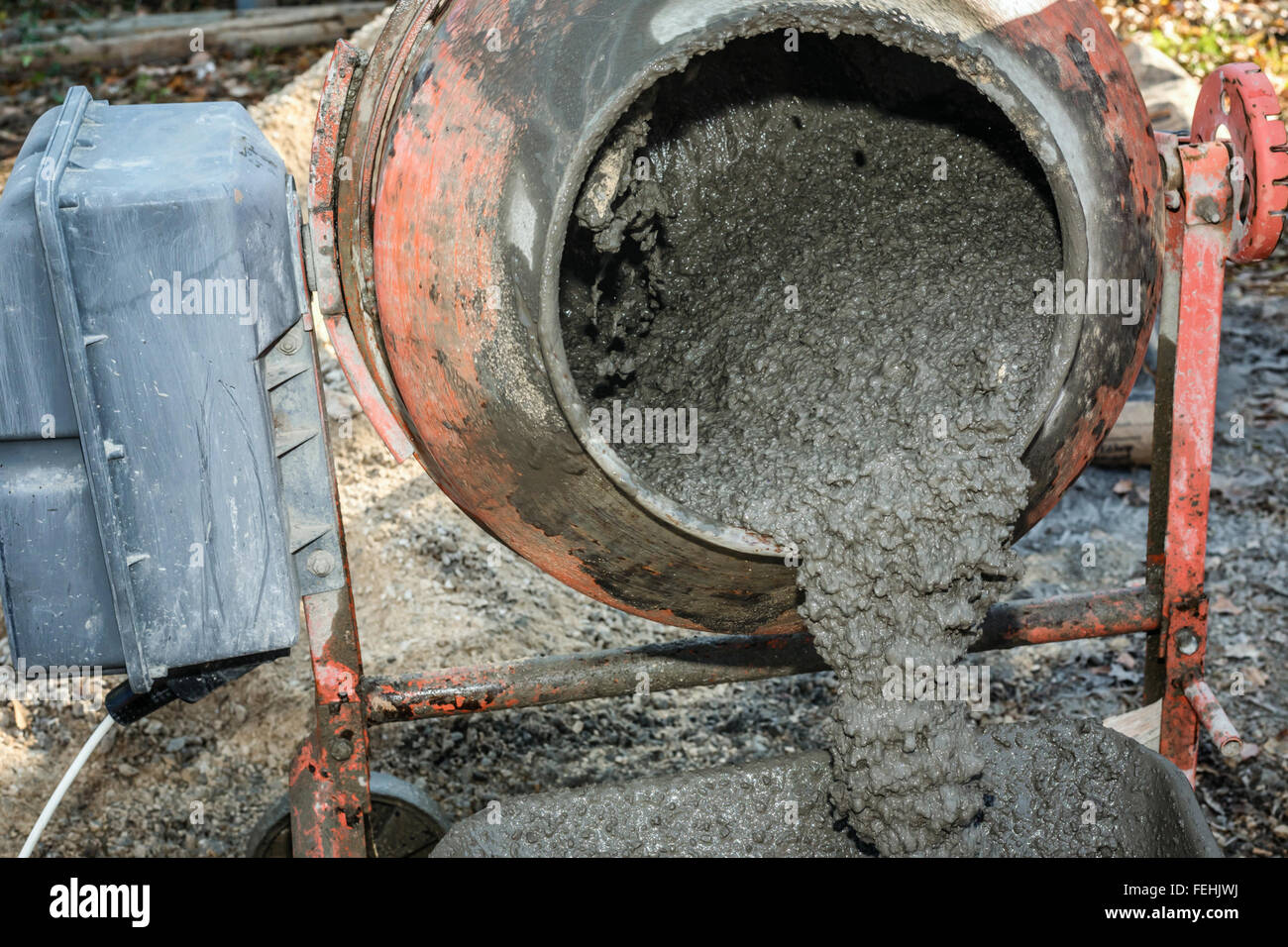 Concrete drum hi-res stock photography and images - Alamy