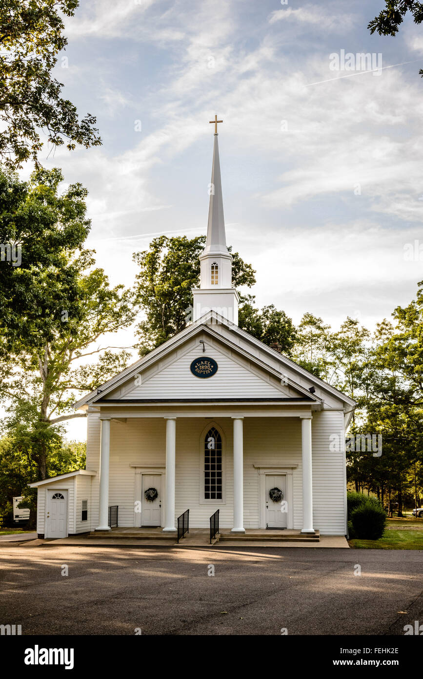 Lael Baptist Church, 23296 Germanna Highway, Lignum, Virginia Stock ...