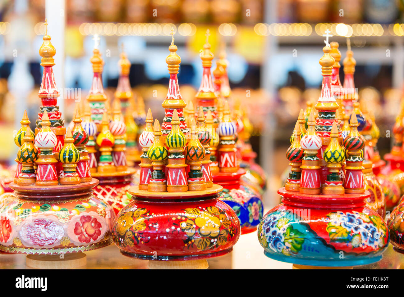 St. Basil's Cathedral Russian music boxes, Saint Petersburg ...