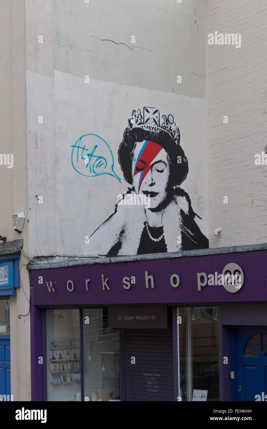 Queen of graffiti hi-res stock photography and images - Alamy