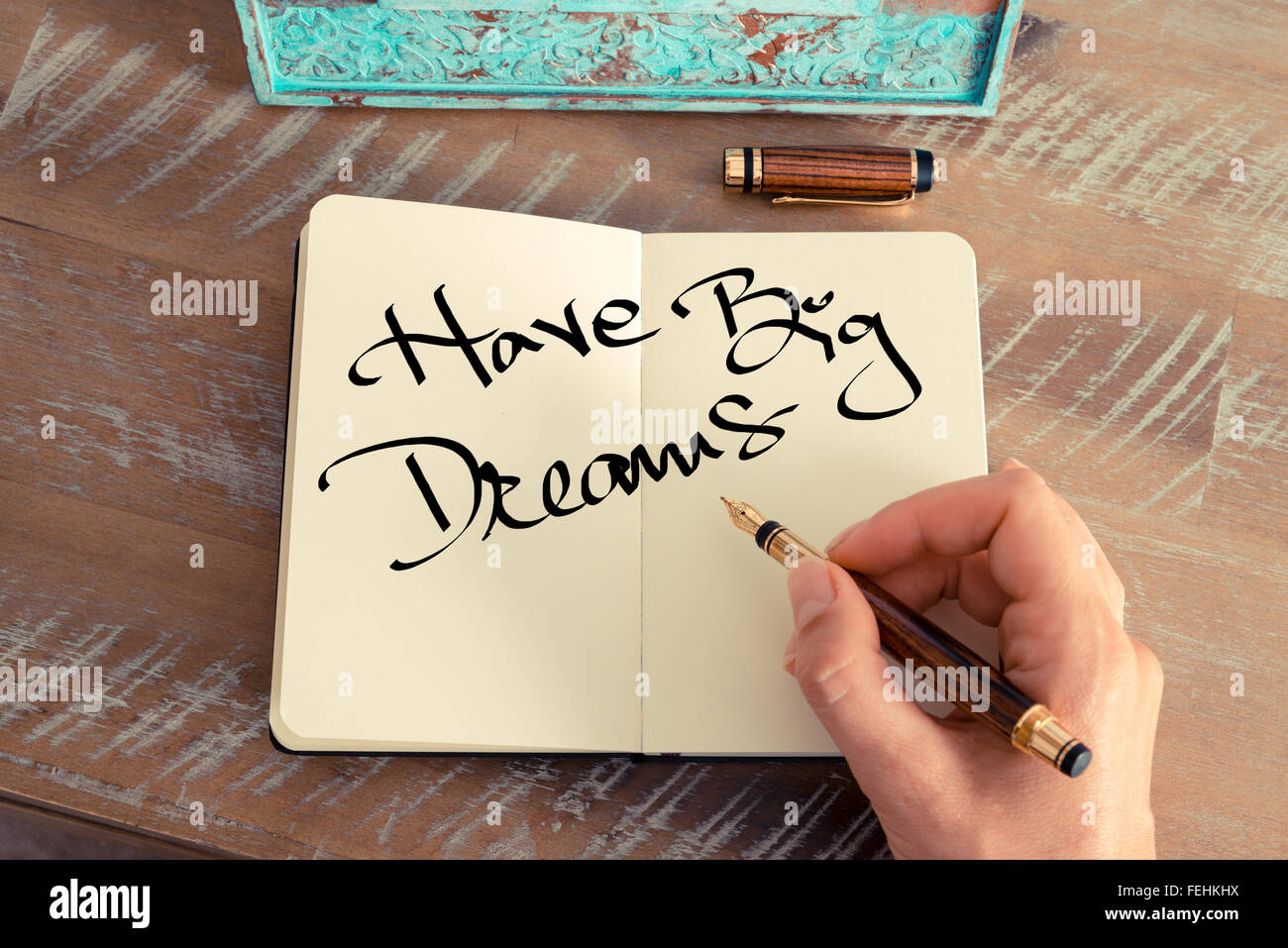 Vintage writing hand hi-res stock photography and images - Alamy