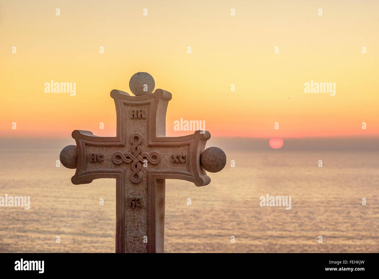 Crucifixion stone cross hi-res stock photography and images - Alamy