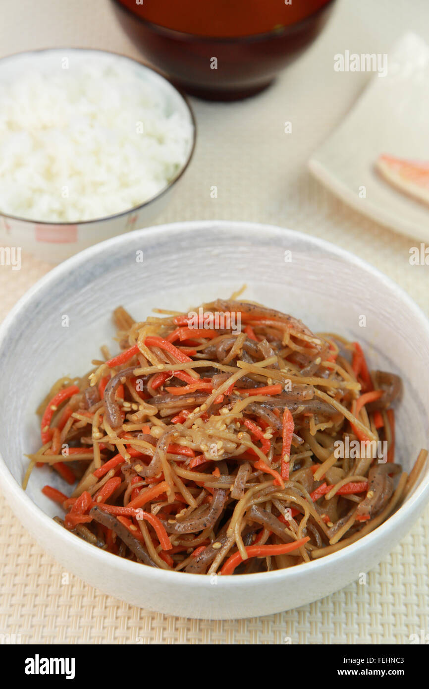 Kinpira Gobo High Resolution Stock Photography and Images - Alamy