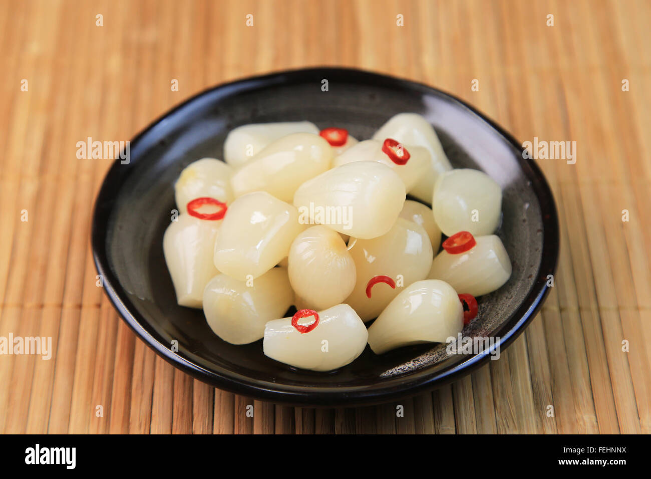 Pickled scallion hi-res stock photography and images - Alamy