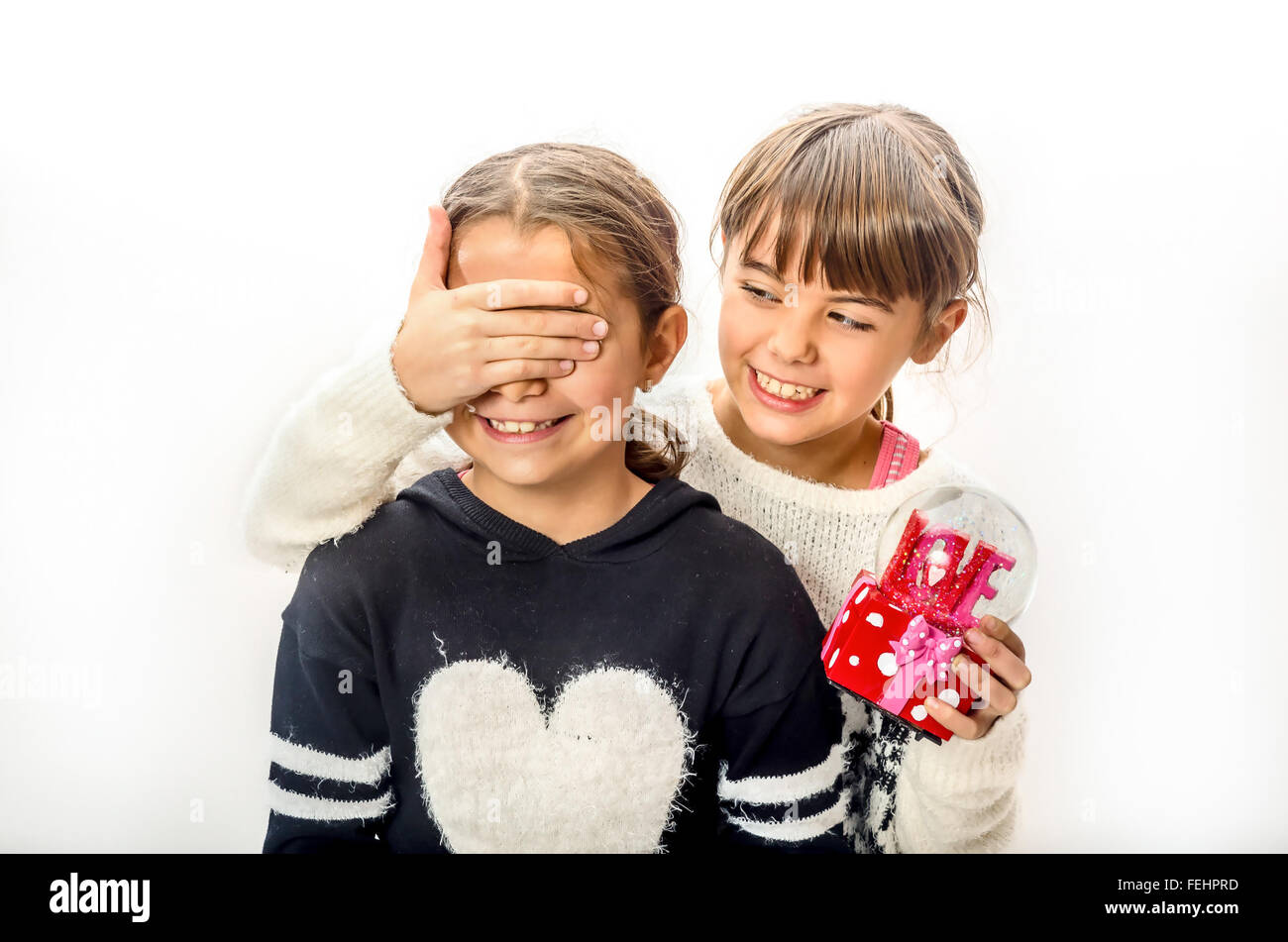 Friends Giving Little Gifts