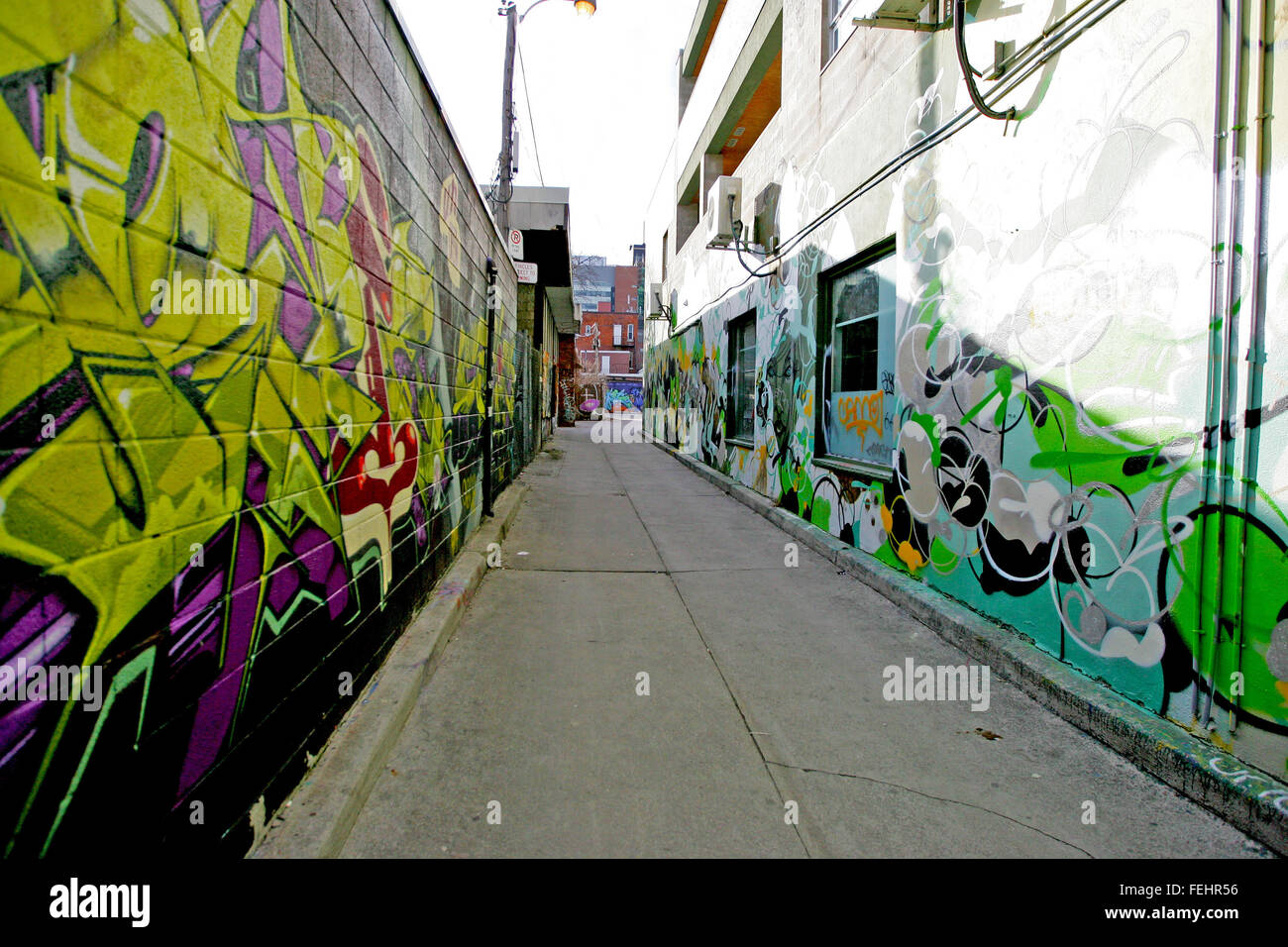 Graffiti ally hi-res stock photography and images - Alamy