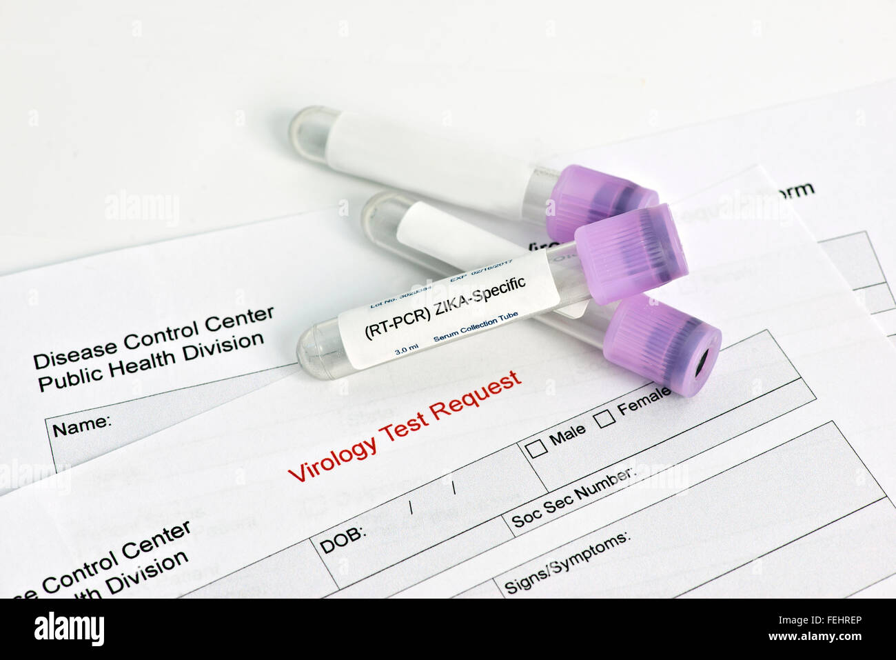 Lab test labels patient hi-res stock photography and images - Alamy