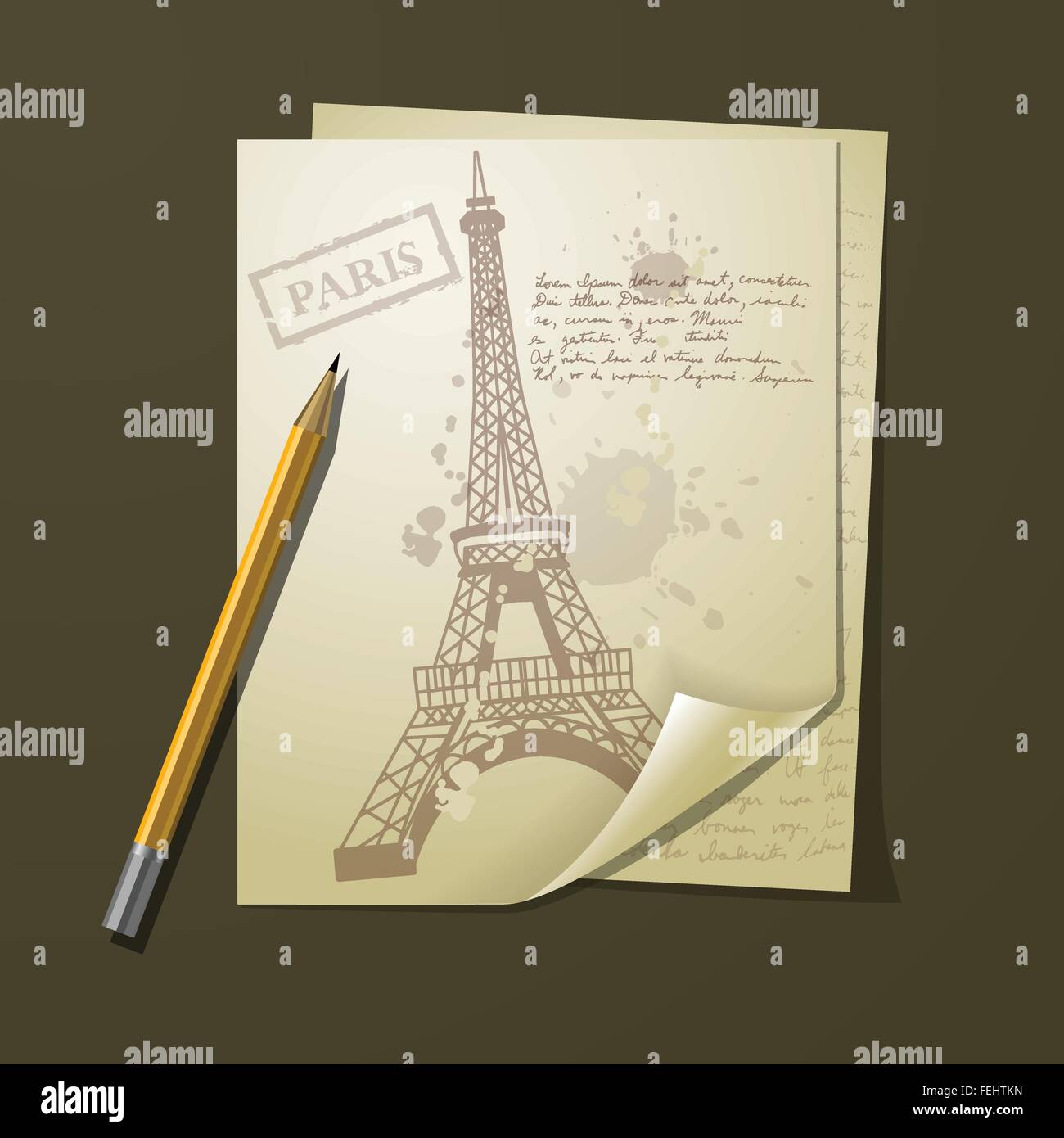 Multiple sheets of white paper Stock Vector Image & Art - Alamy