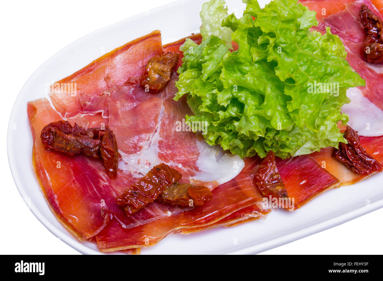 Spain jamon slice hi-res stock photography and images - Alamy