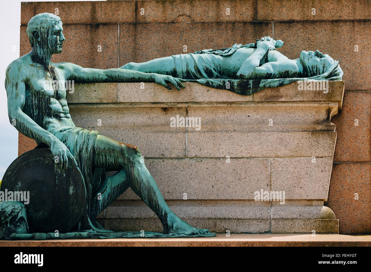 LUXEMBOURG, LUXEMBOURG - JUNE 17, 2015: Monument of Remembrance (Gelle ...
