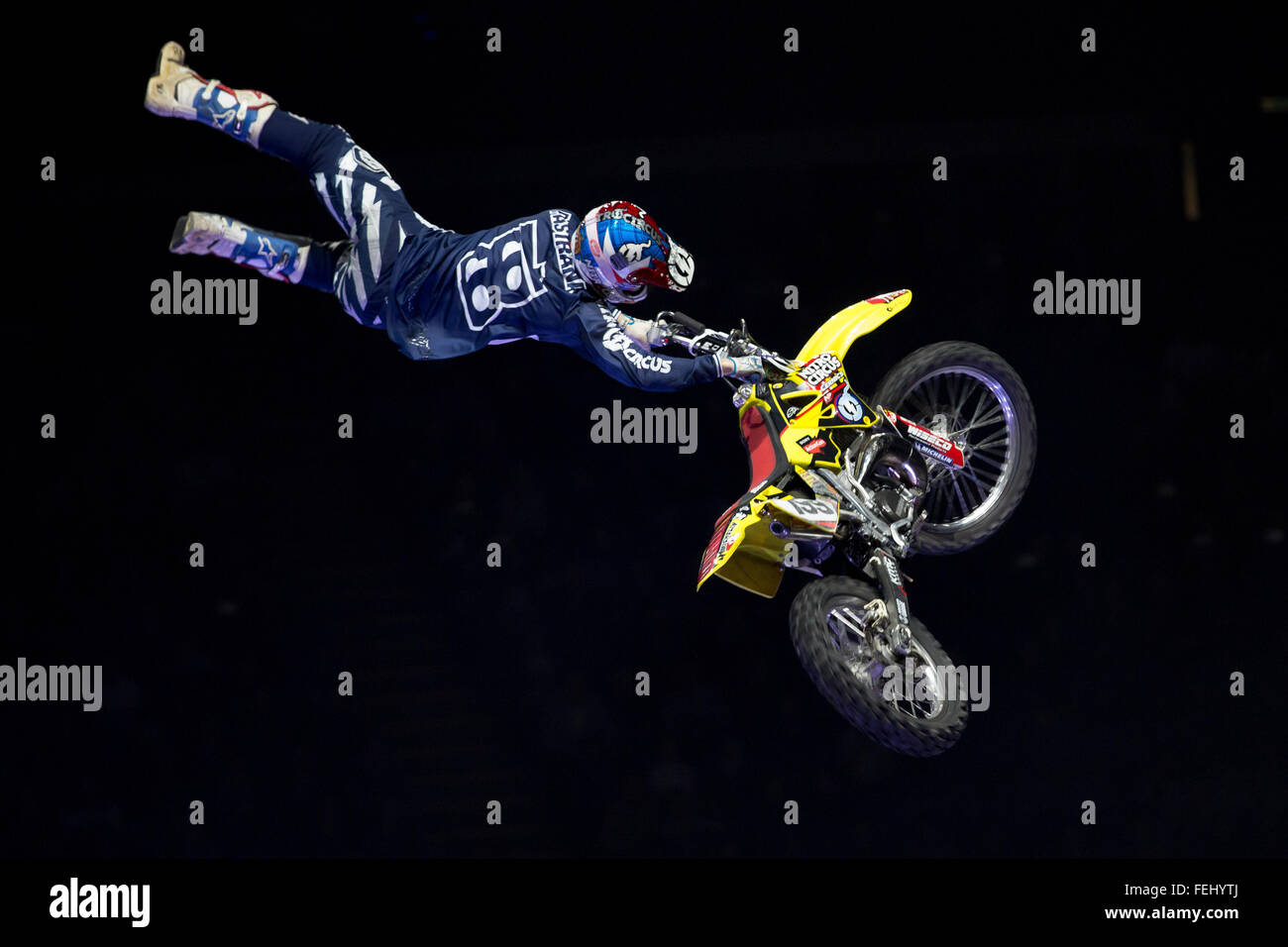 London, UK. 7th February, 2016. Nitro Circus Live at The O2 Arena on ...