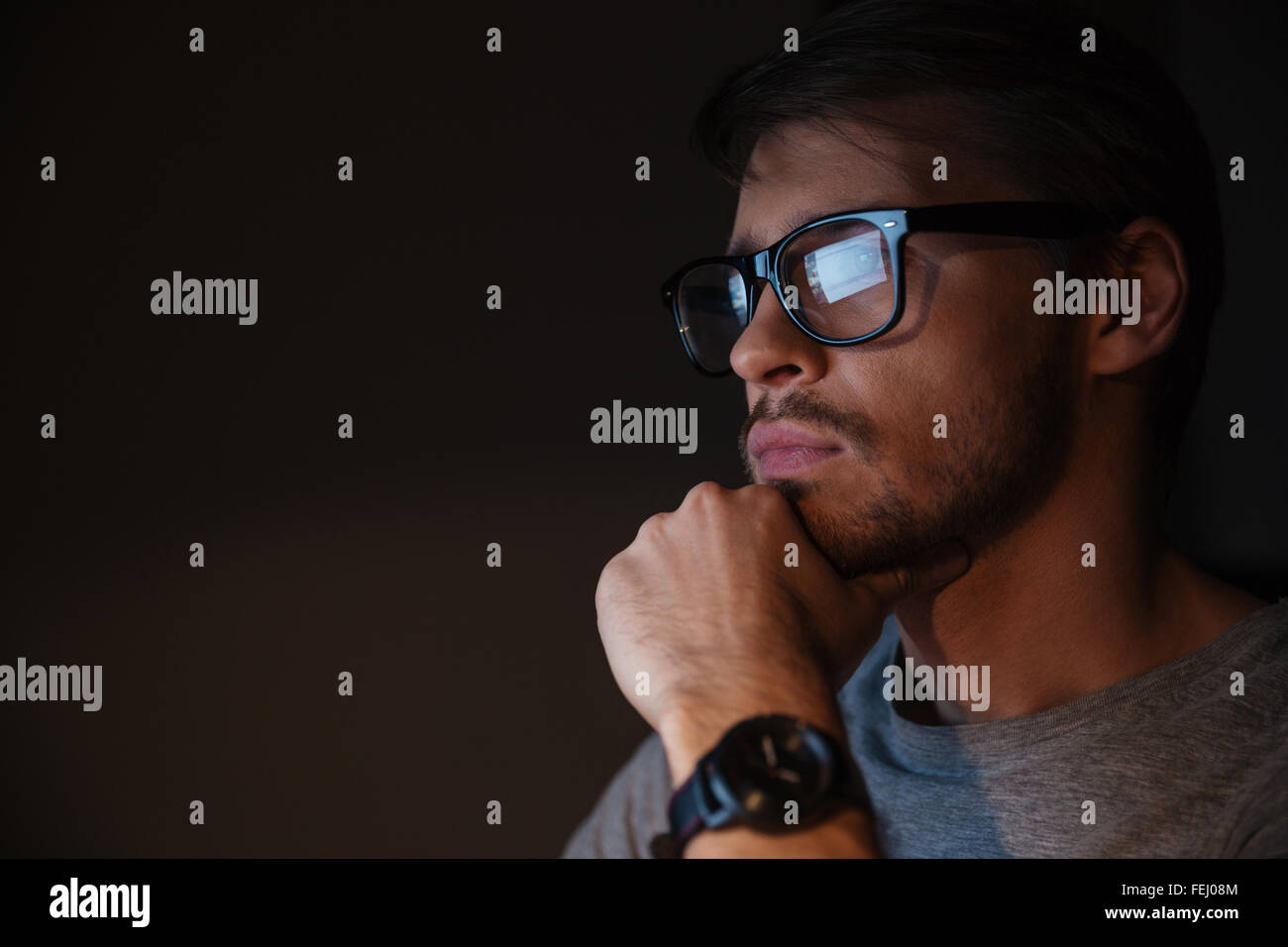 Serious programmer hi-res stock photography and images - Alamy