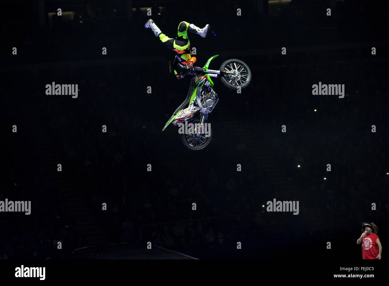 London, UK. 7th February, 2016. Nitro Circus Live at The O2 Arena on ...