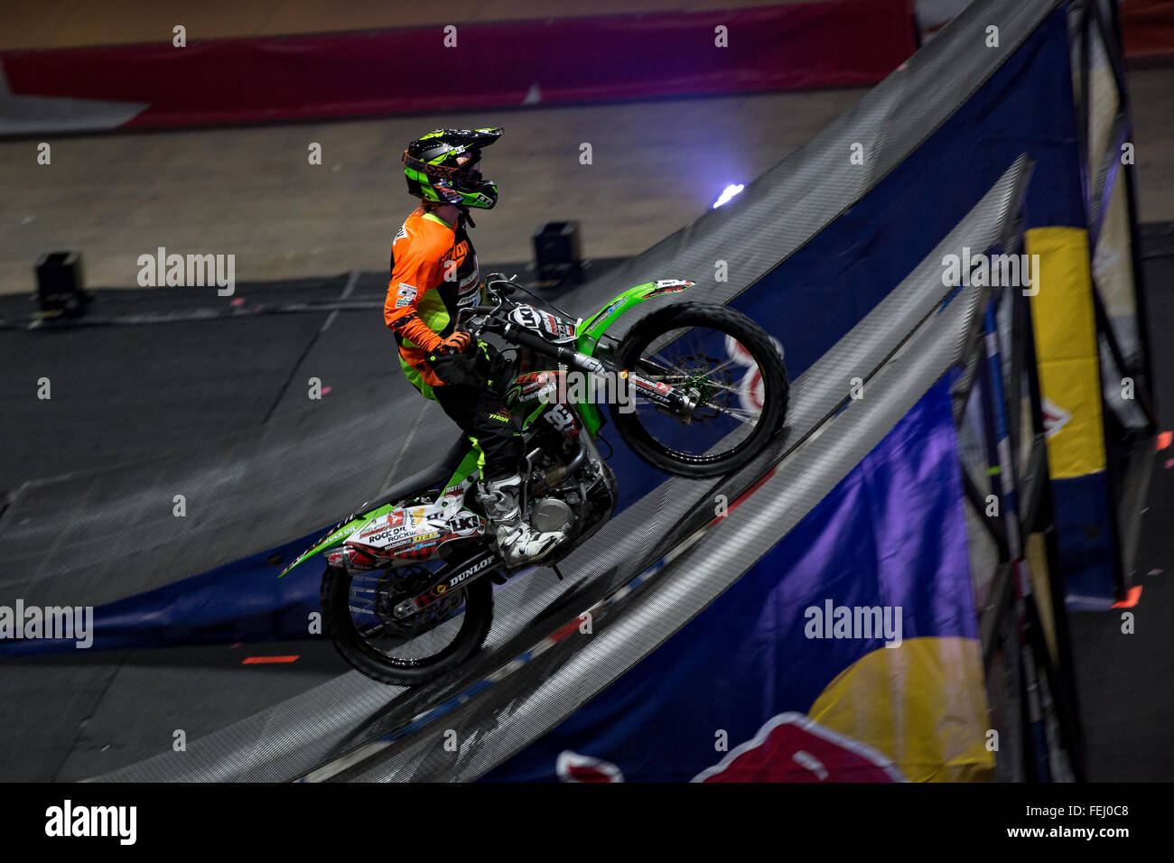 London, UK. 7th February, 2016. Nitro Circus Live at The O2 Arena on ...