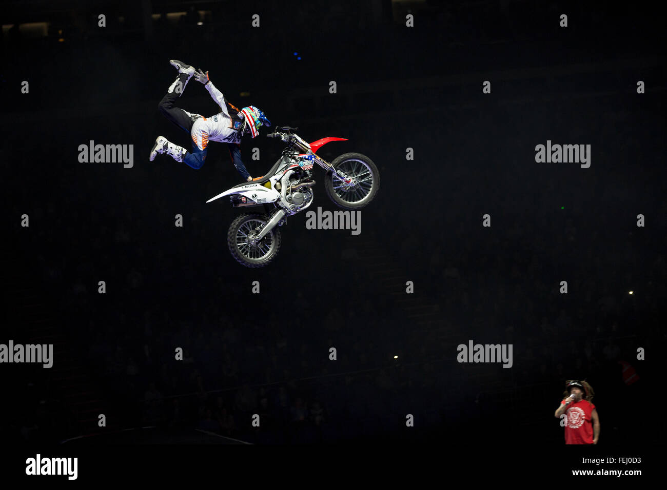 London, UK. 7th February, 2016. Nitro Circus Live at The O2 Arena on ...