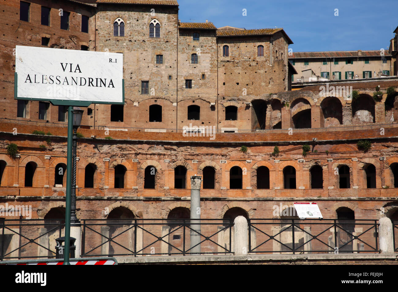 Via alessandrina hi-res stock photography and images - Alamy