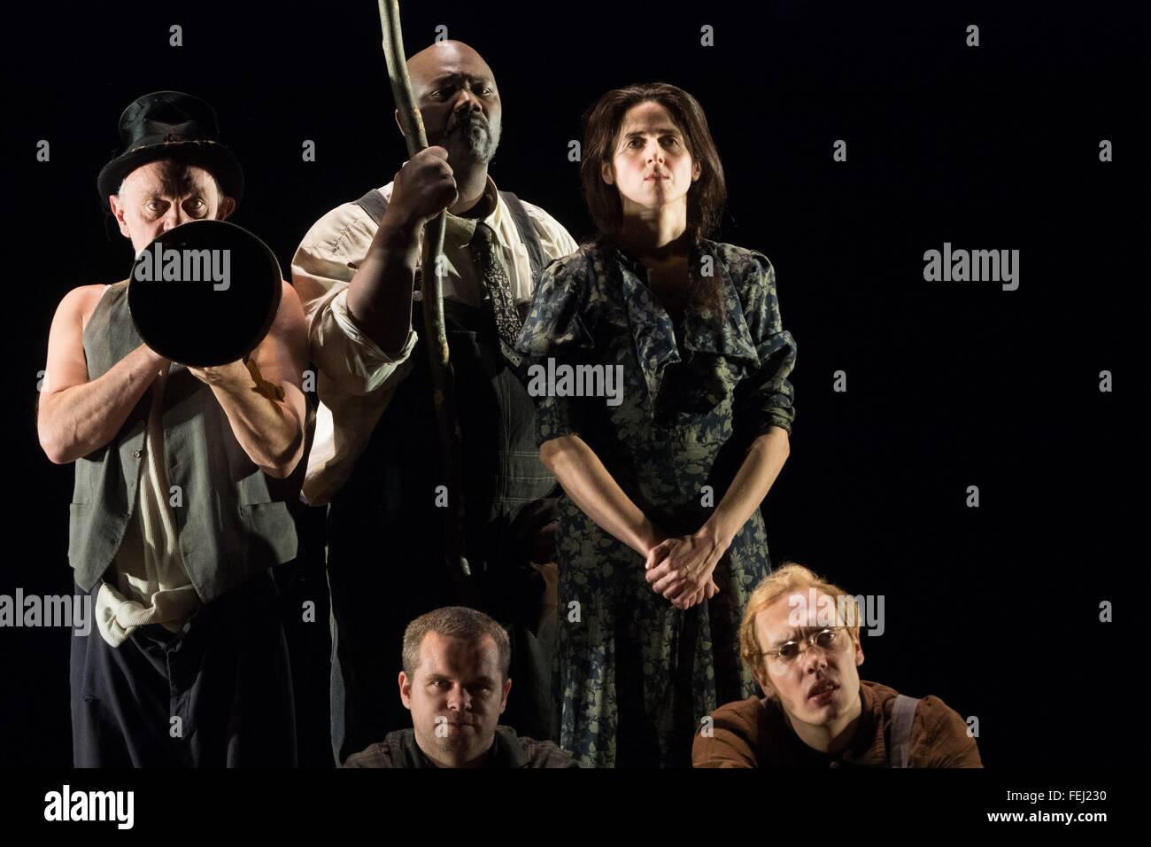 Bert Luppes (l-r), Nick Monu, Marina Galic, Kristov van Boven and ...