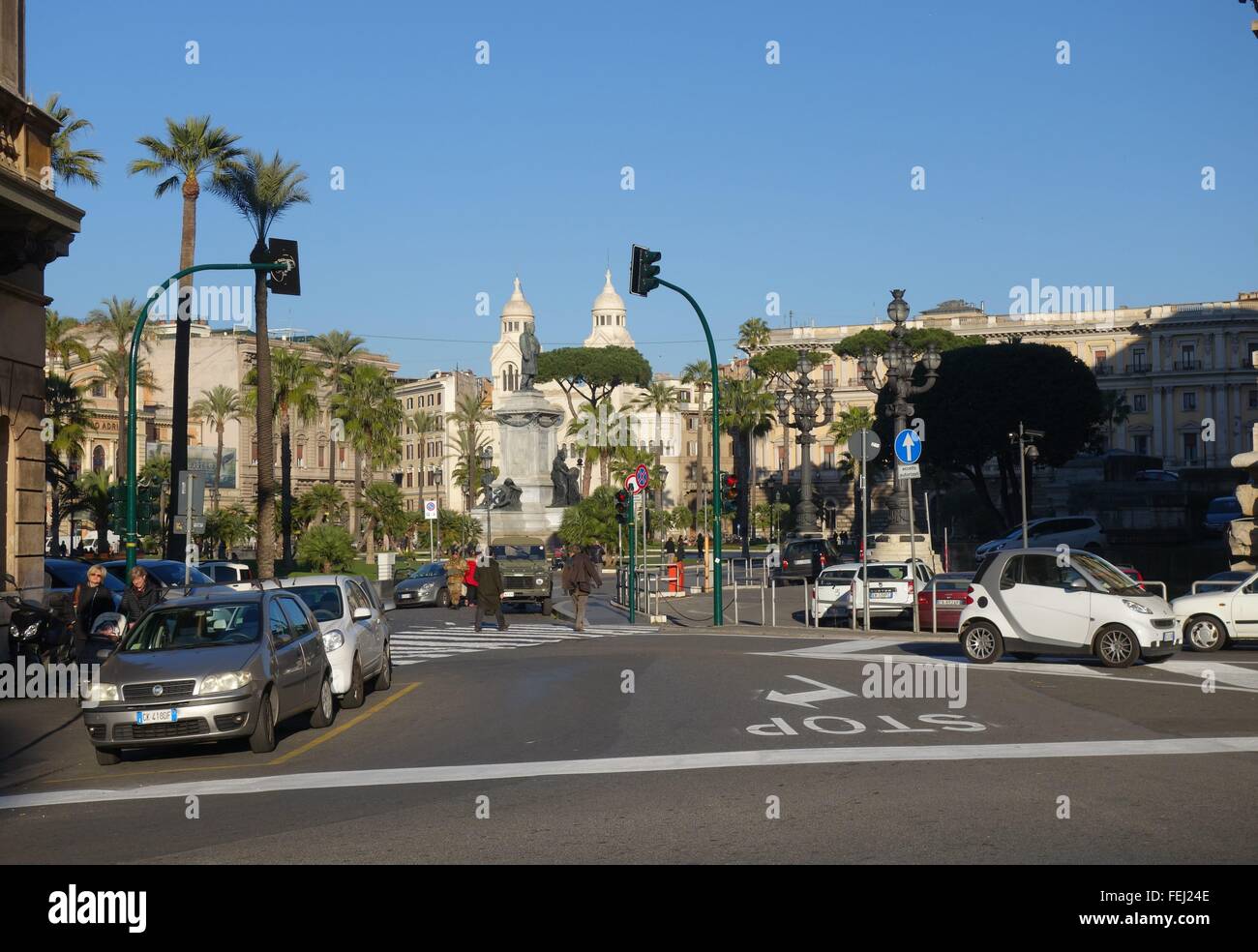 Rome - Piazza Cavour Stock Photo - Alamy