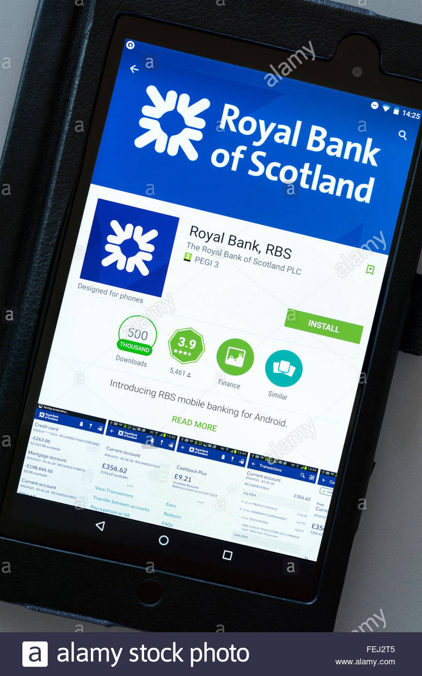 Rbs Royal Bank Scotland Online High Resolution Stock Photography and ...