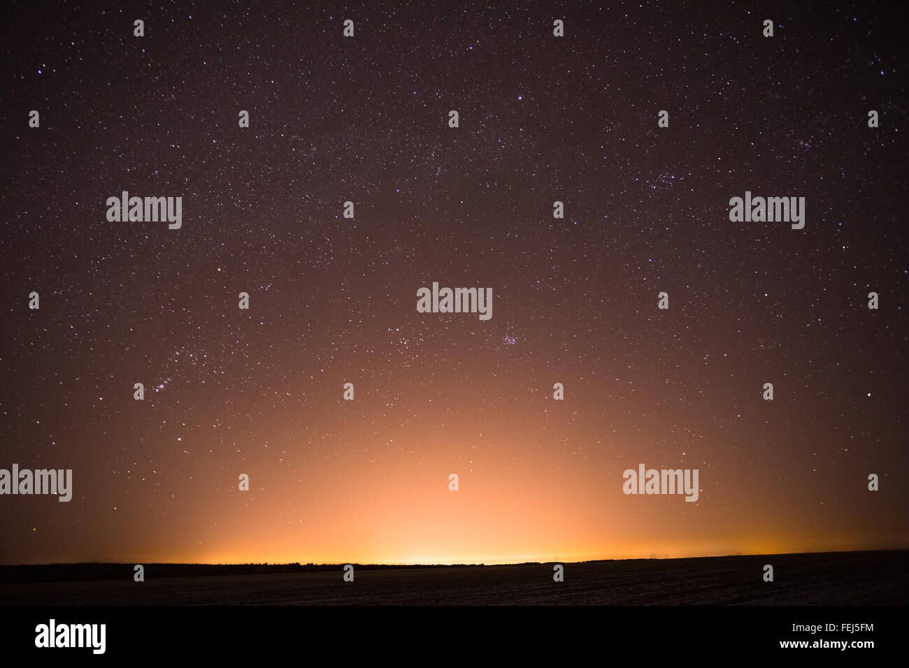 Natural Real Night Sky Stars Background Texture. Sunset, Sunrise Over ...