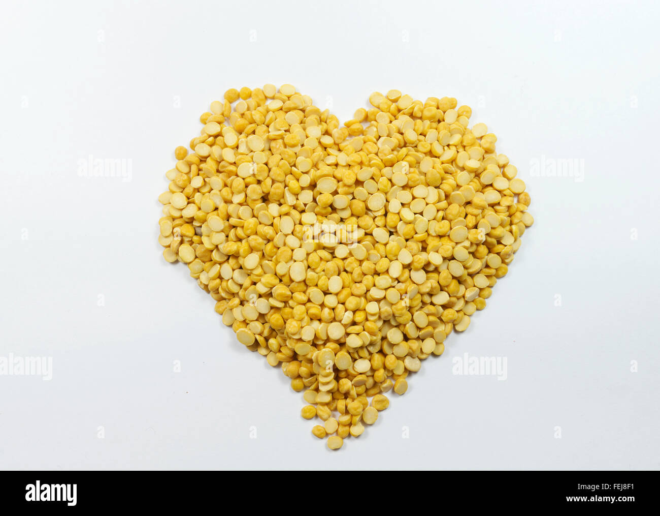 Yellow Split Peas Stock Photo - Alamy