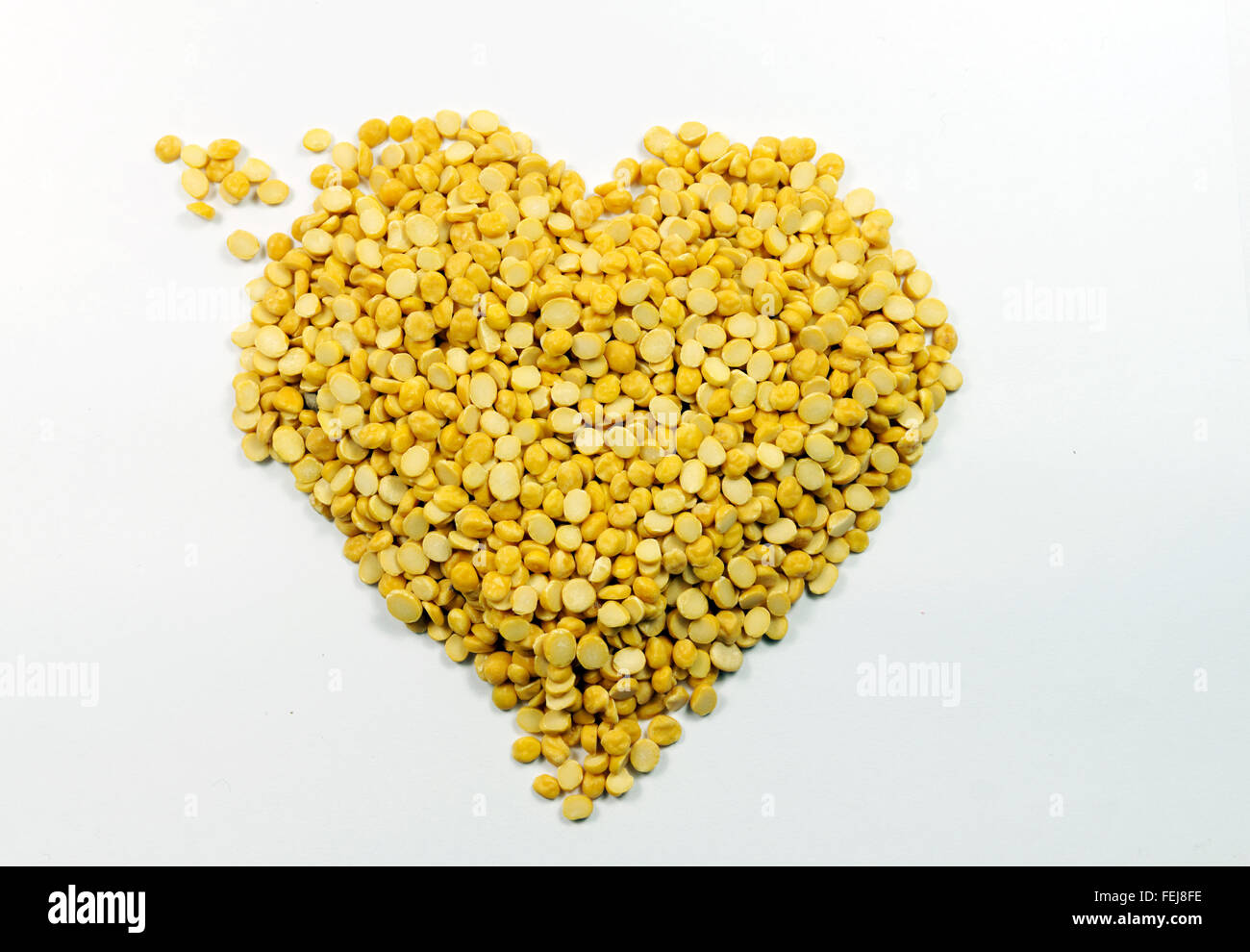 Yellow Split Peas Stock Photo - Alamy