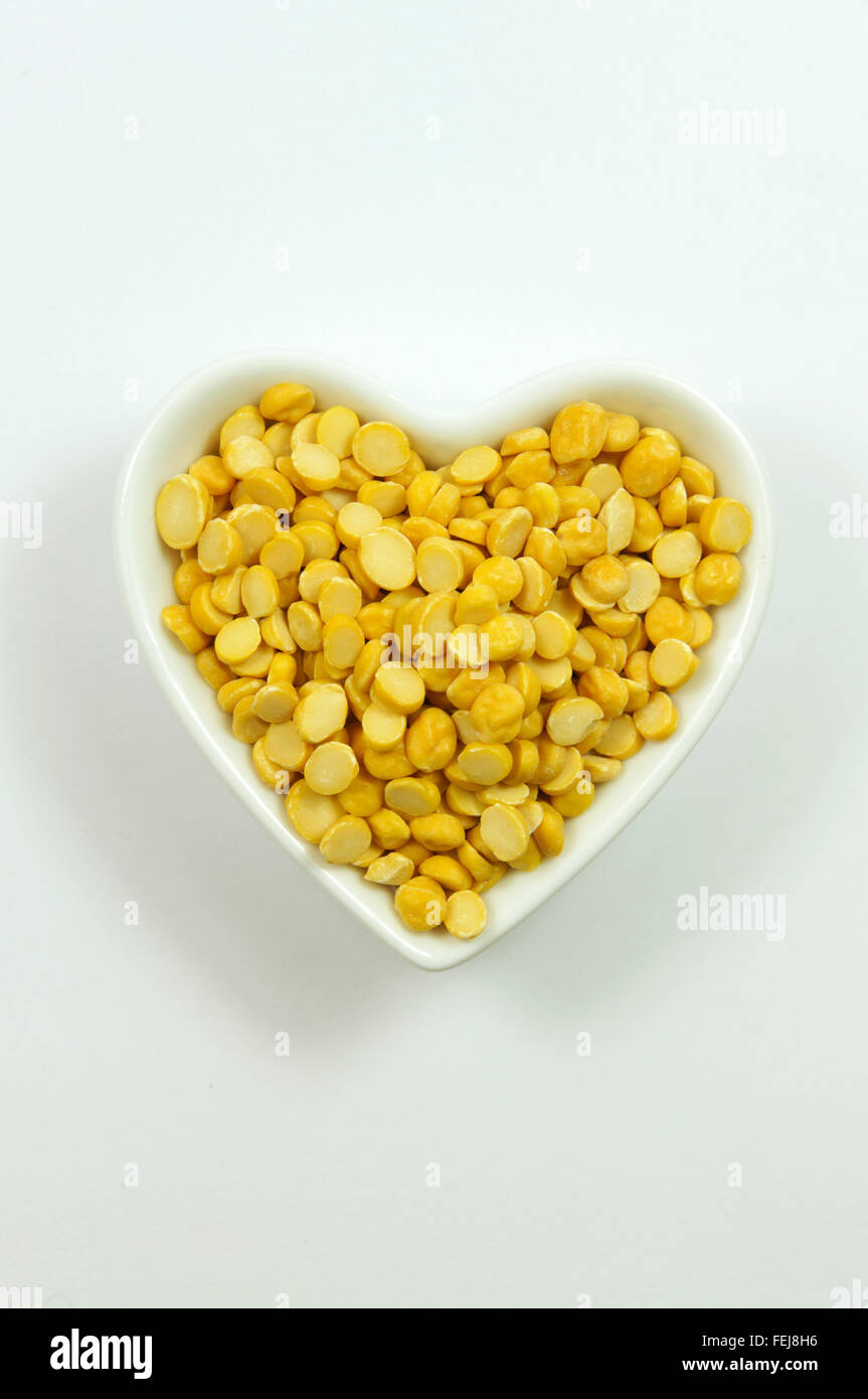 Yellow Split Peas Stock Photo - Alamy