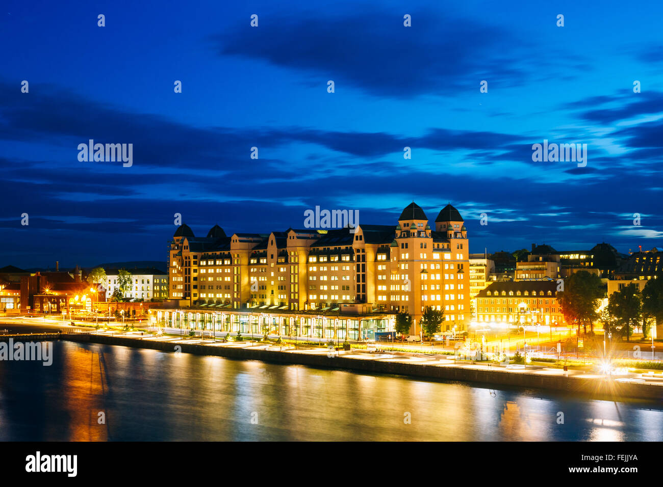 Oslo city center cityscape hi-res stock photography and images - Alamy