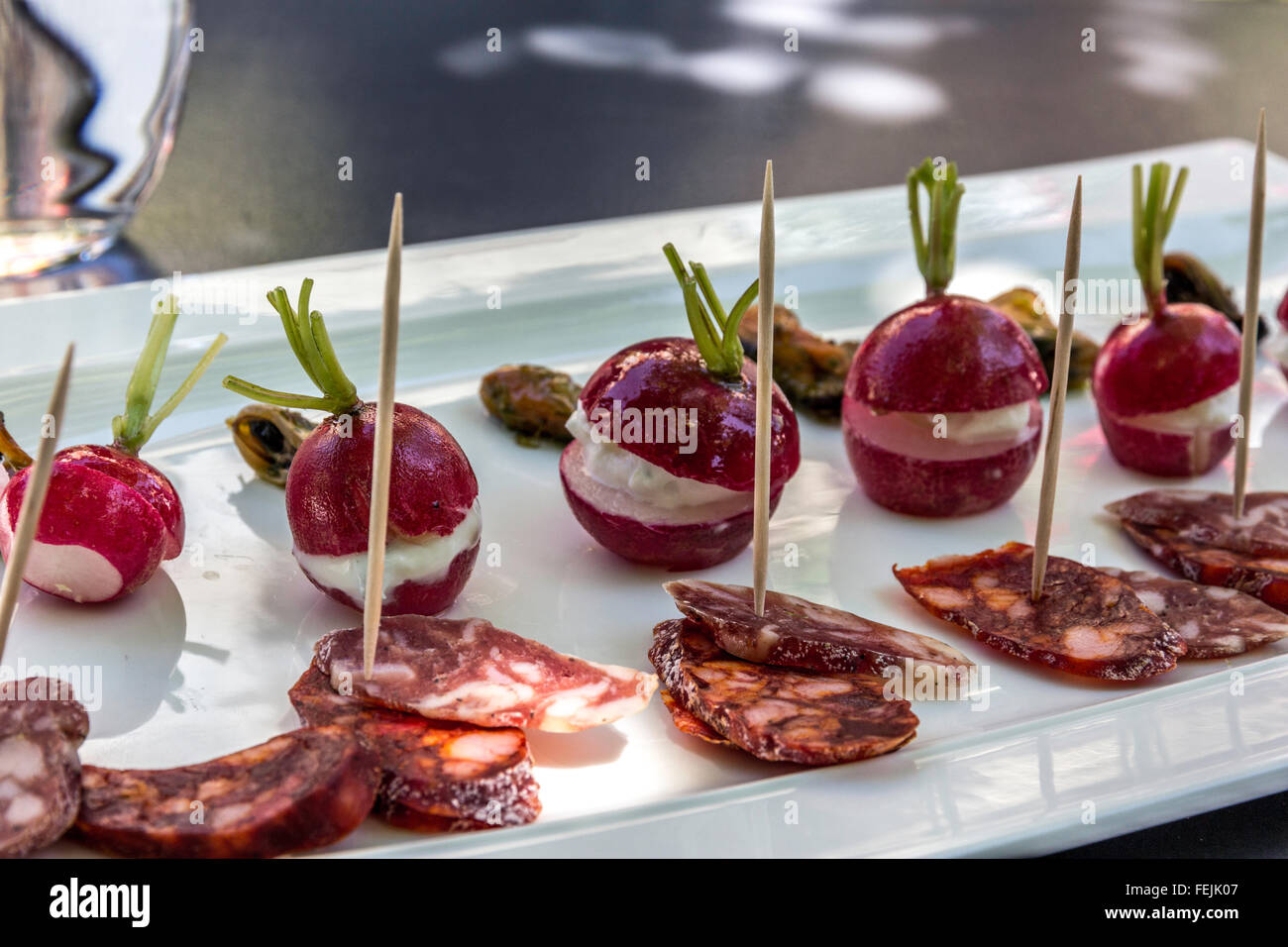 Toothpick appetizers hi-res stock photography and images - Alamy