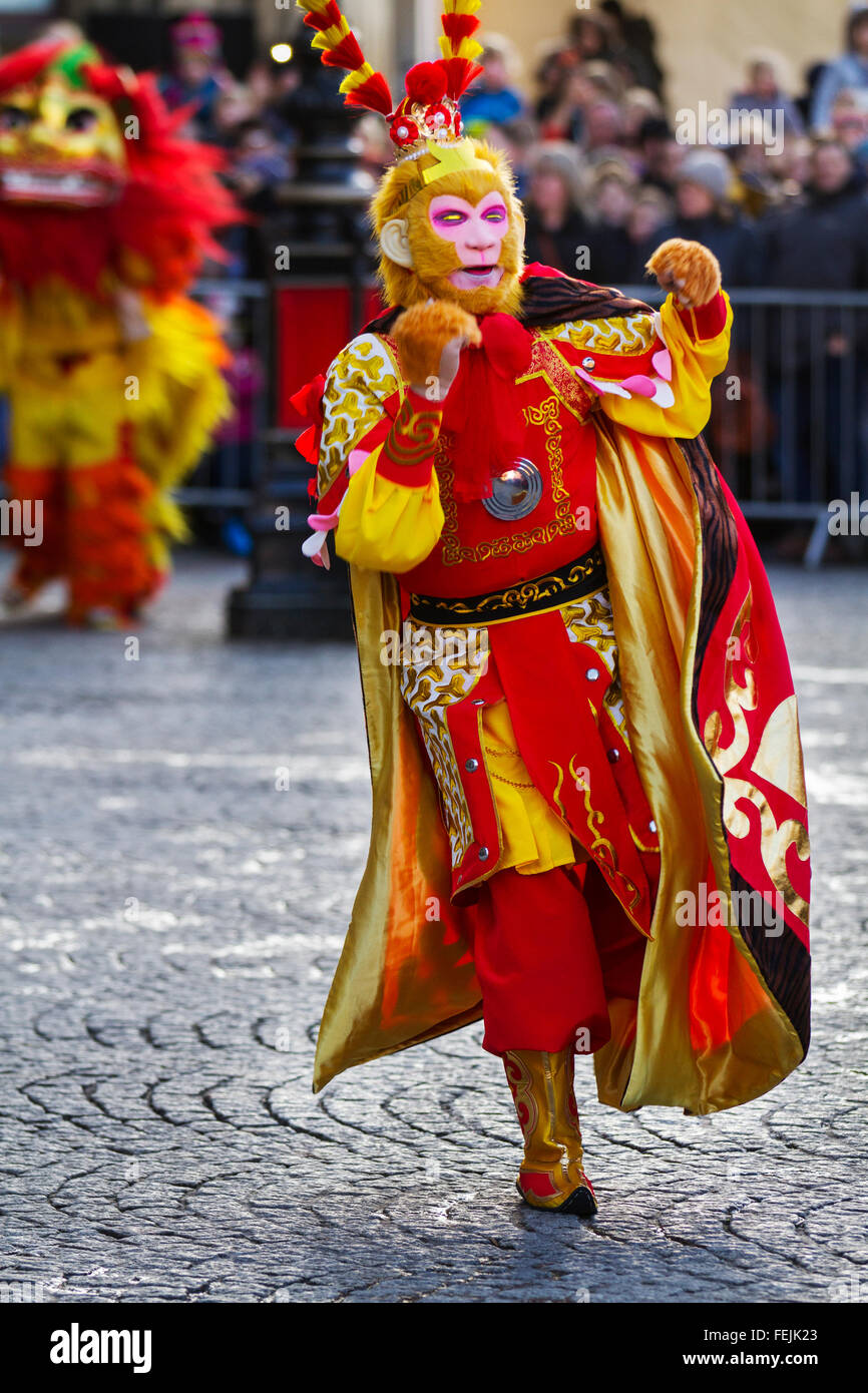 Manchester 7th February, 2016. Chinese New Year Dragon Parade.The Year ...