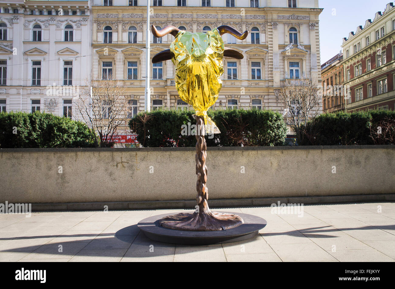 Zodiac, Ox, a sculpture project by Ai Weiwei Stock Photo - Alamy