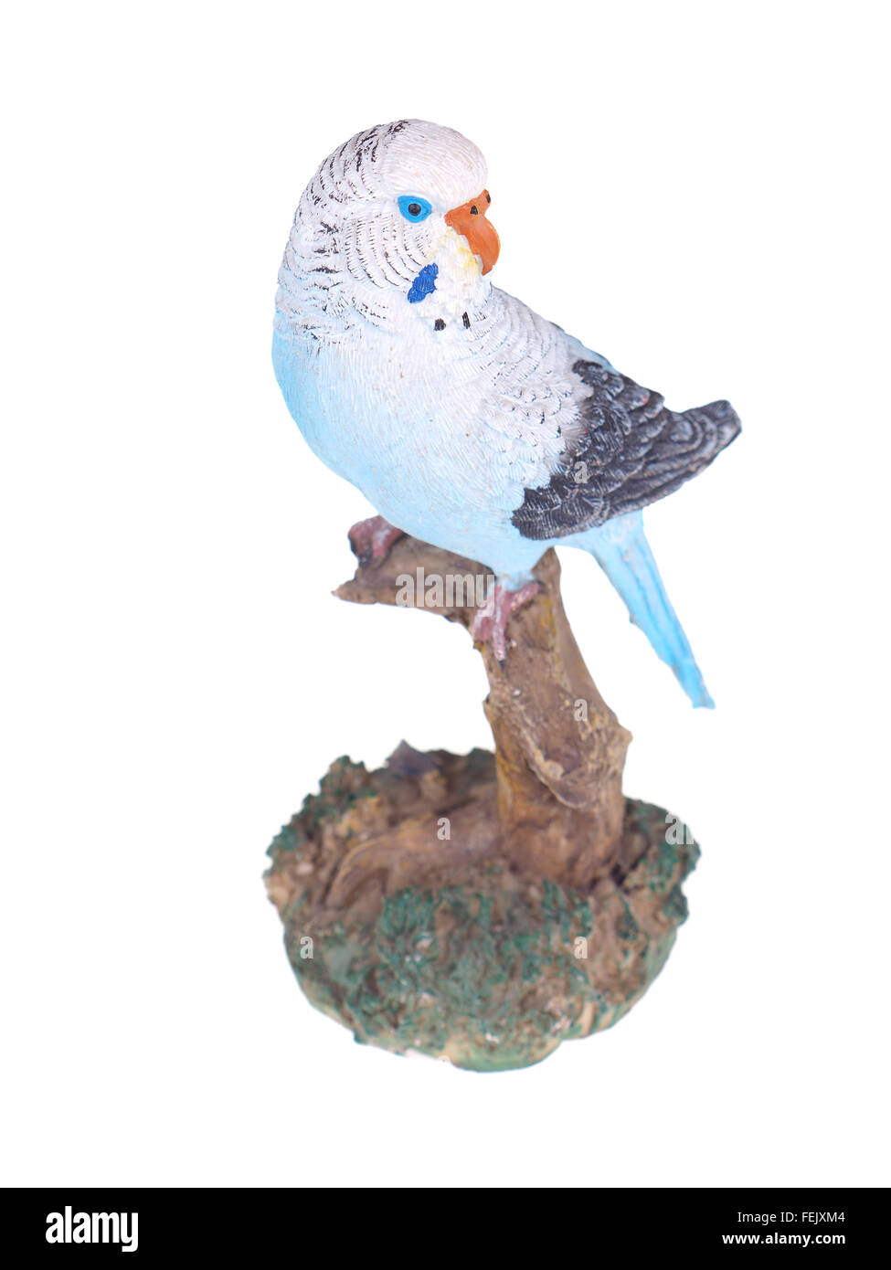 Yellow parrot on tree Cut Out Stock Images & Pictures - Alamy