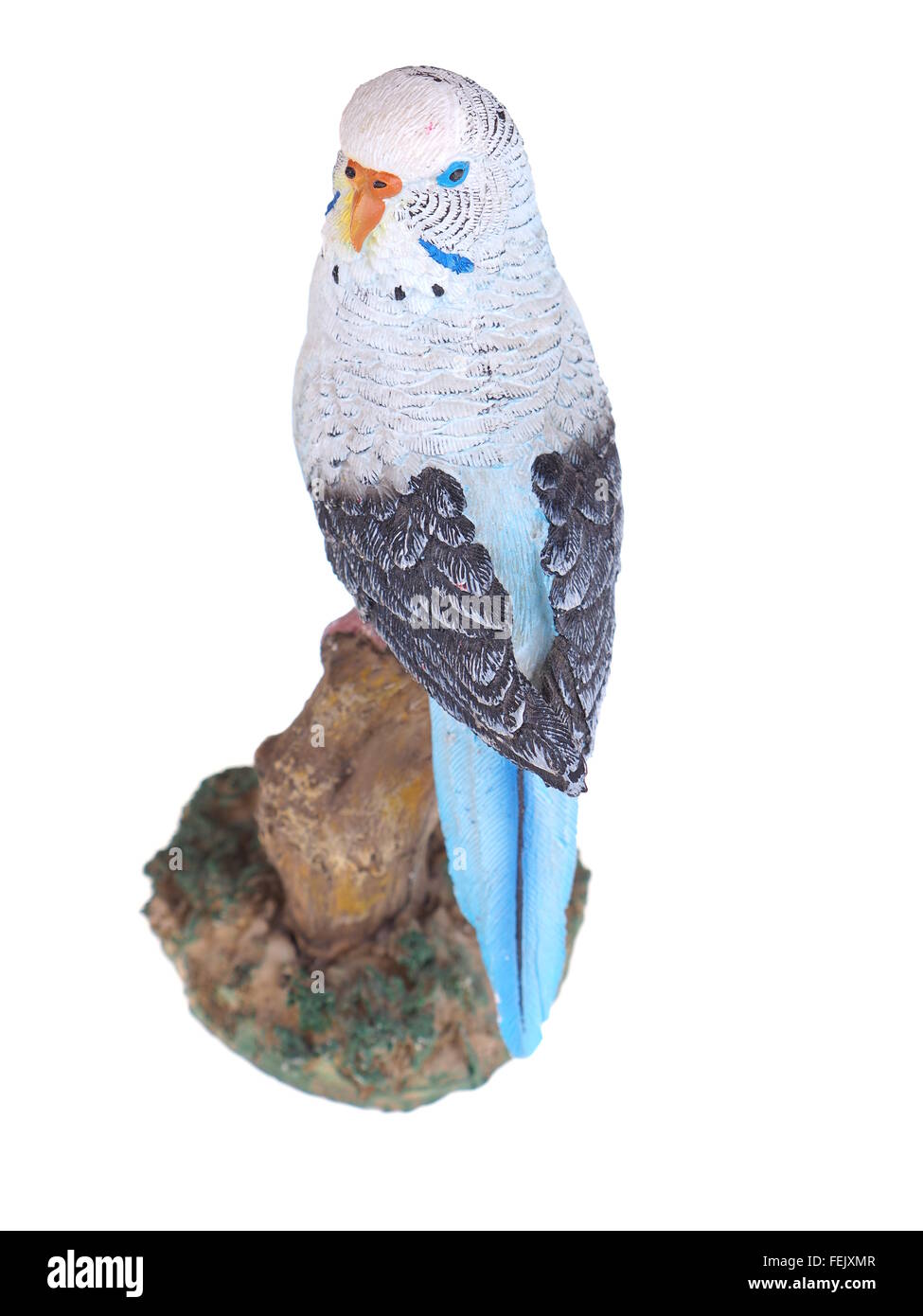 Parrot on a stick Cut Out Stock Images & Pictures - Alamy