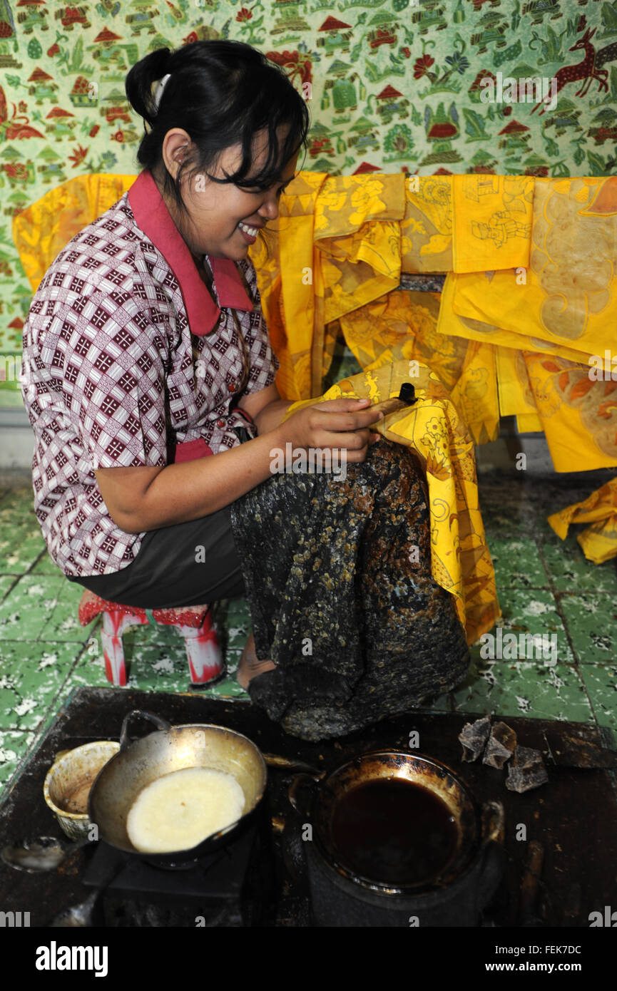 Yogyakarta batik hi-res stock photography and images - Alamy