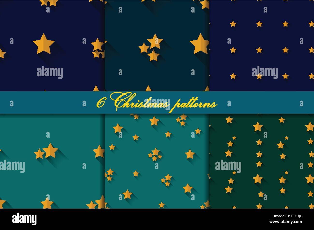 Seamless starry patterns Stock Vector Image & Art - Alamy