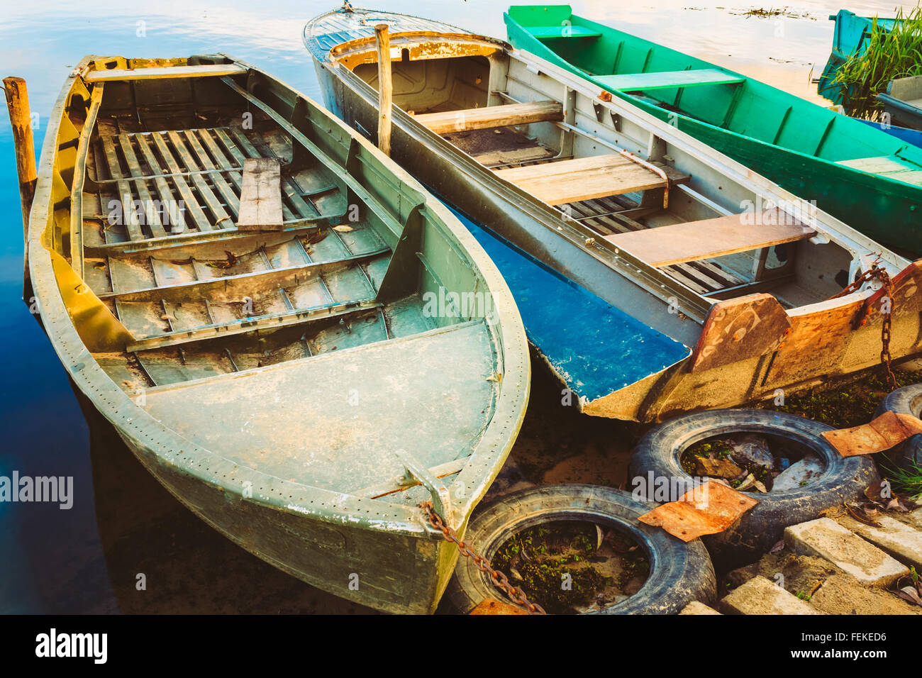 Russian fishing boat hi-res stock photography and images - Alamy