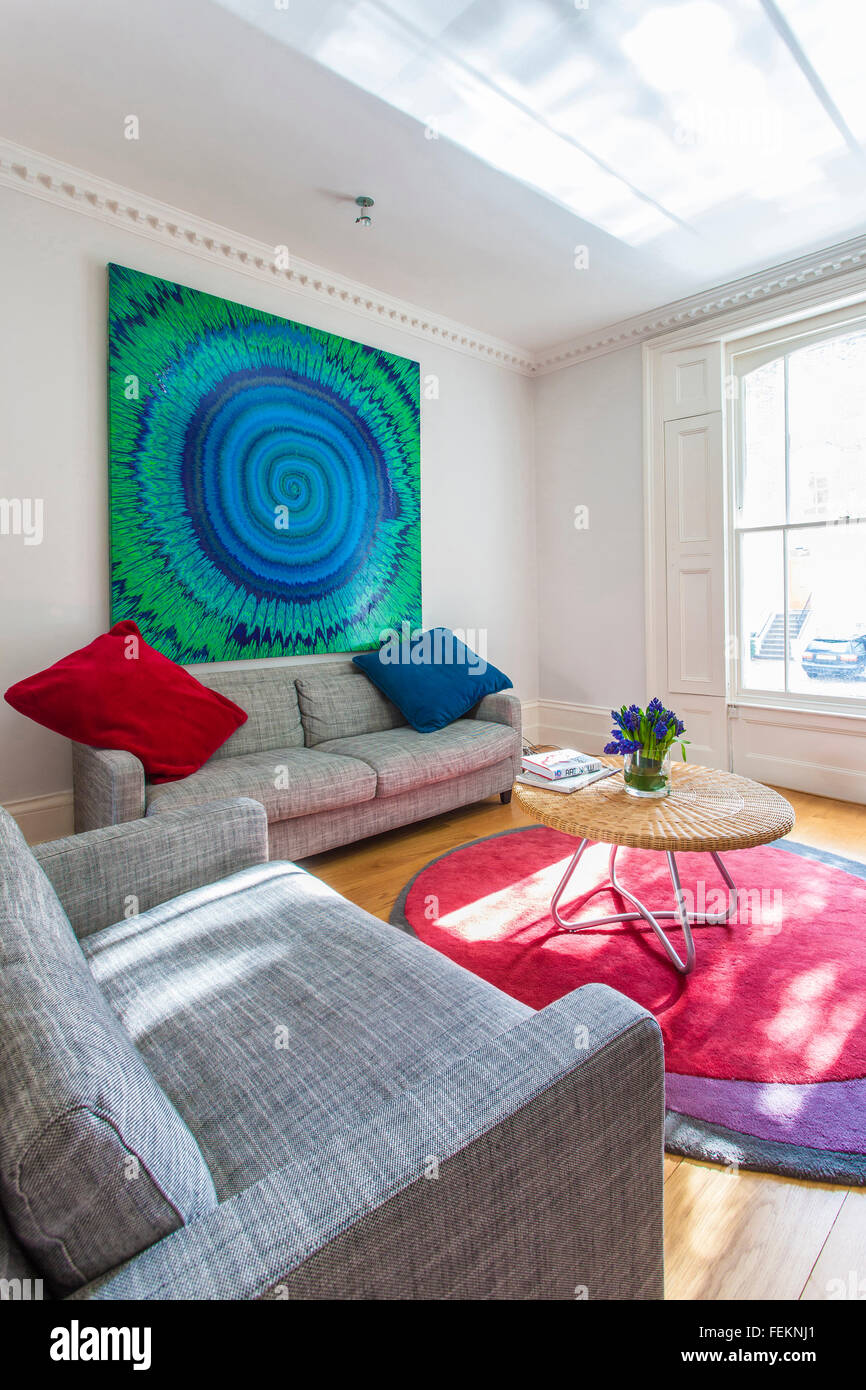 The London home of Victoria Whitbread co-owner of W2 Products Ltd who ...