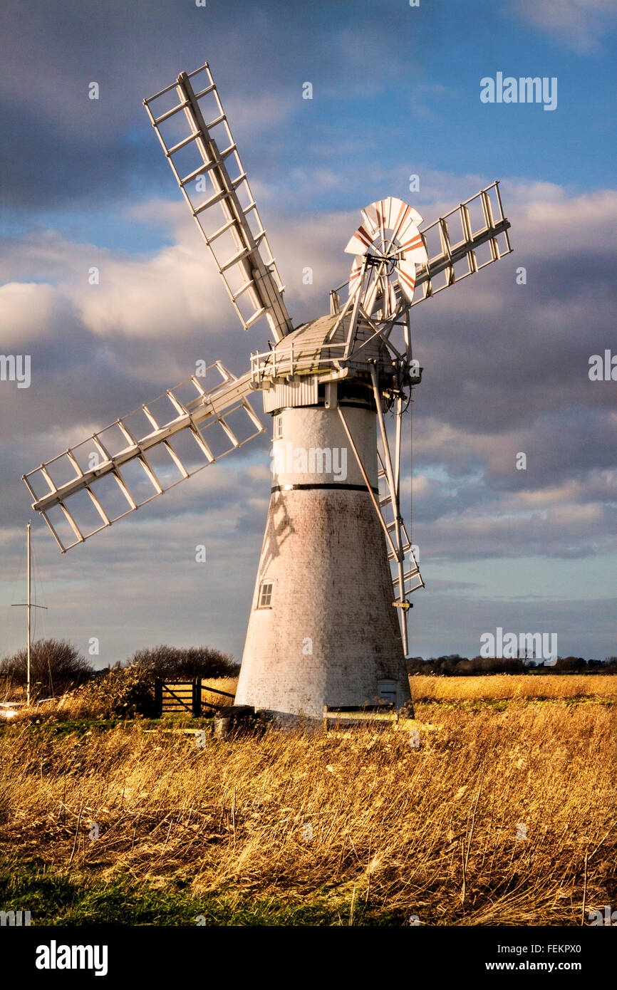 Thurne Mill, Norfolk Stock Photo - Alamy