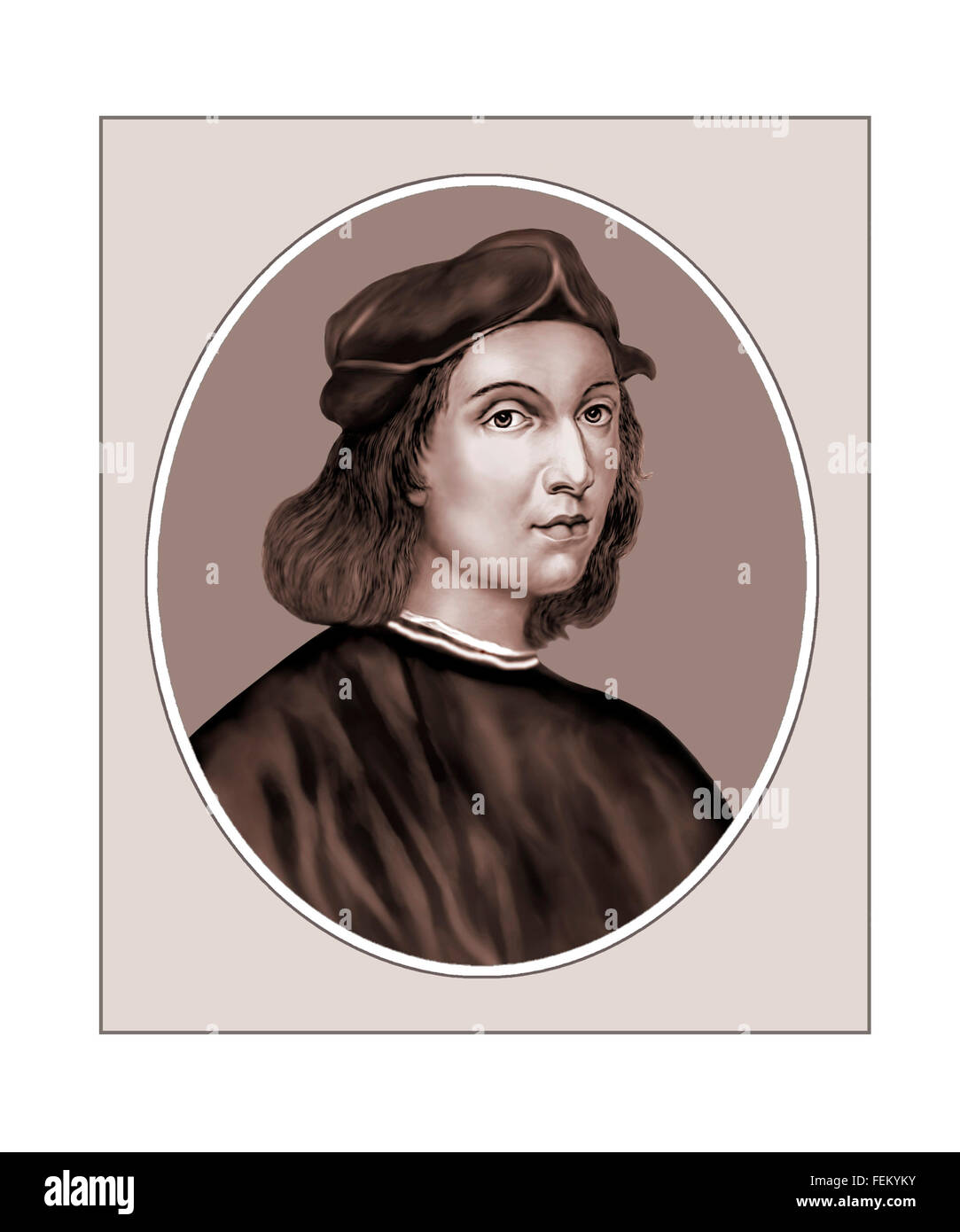 Raphael, Painter, Architect, Portrait Stock Photo - Alamy