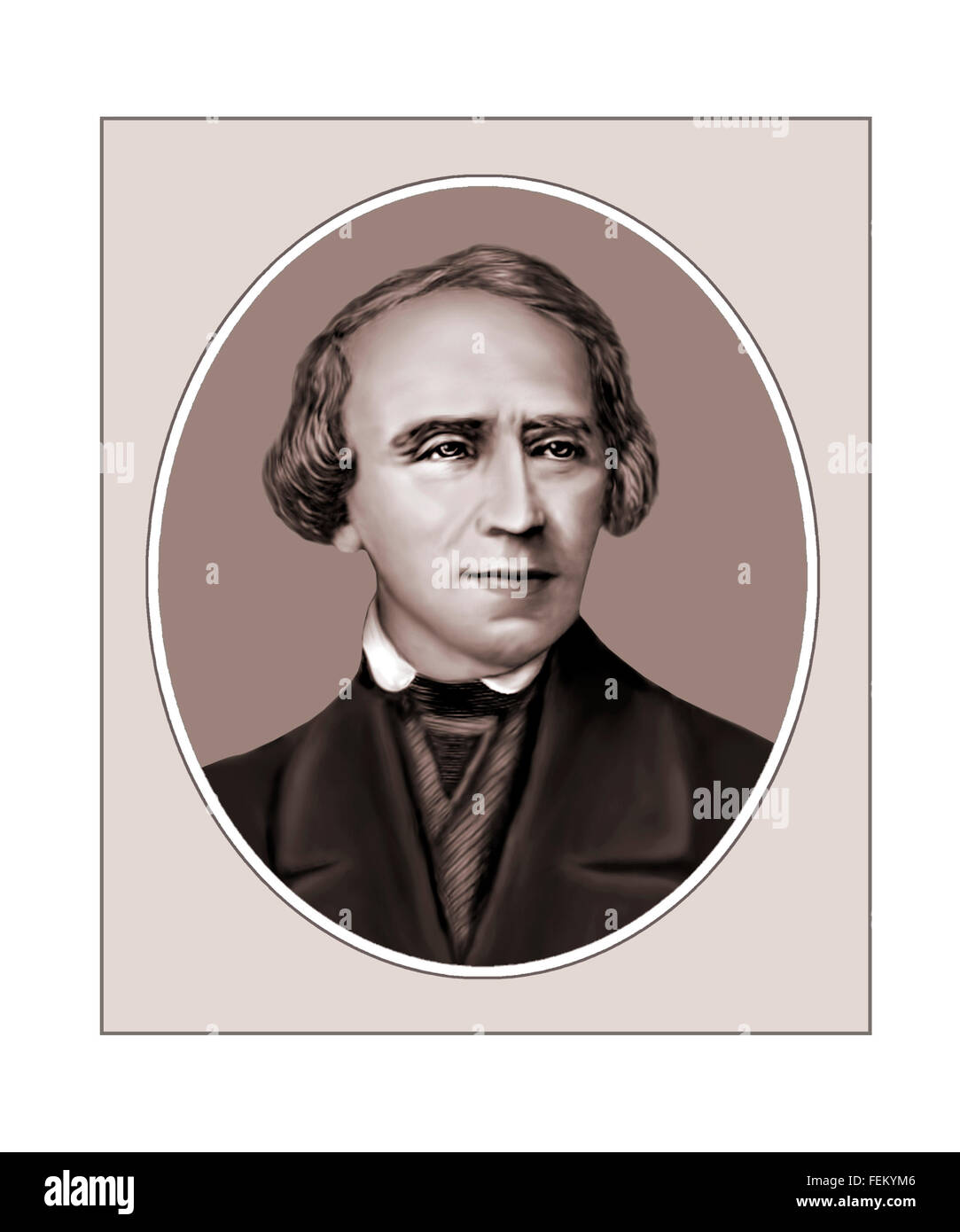 Giacomo Meyerbeer, Composer, Portrait Stock Photo - Alamy