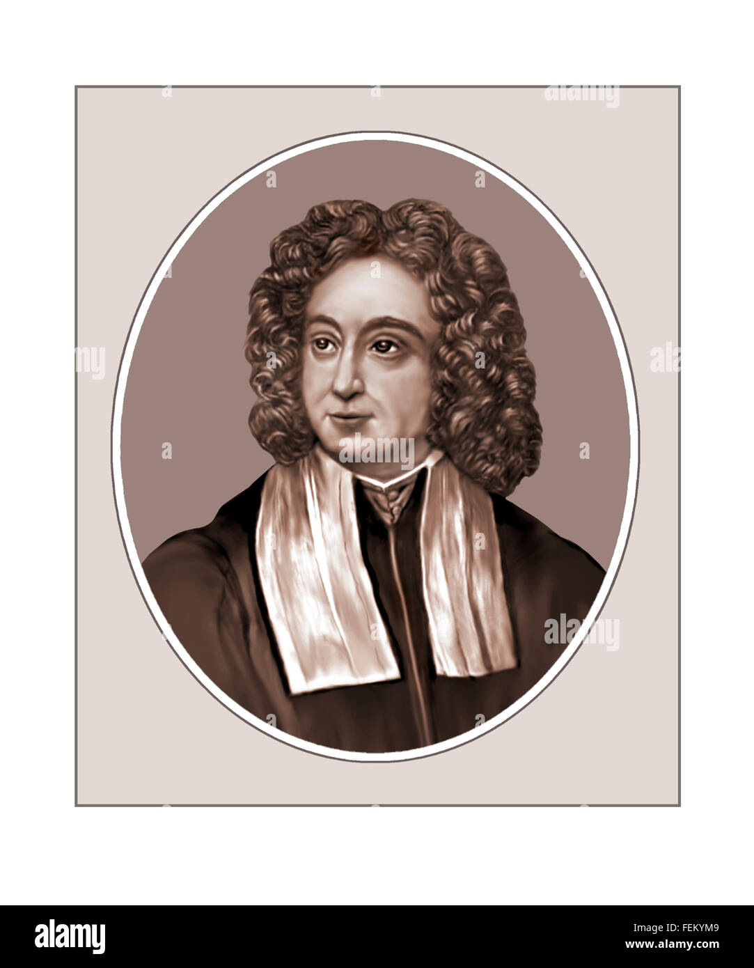 Arcangelo Corelli, Composer, Violinist, Portrait Stock Photo - Alamy