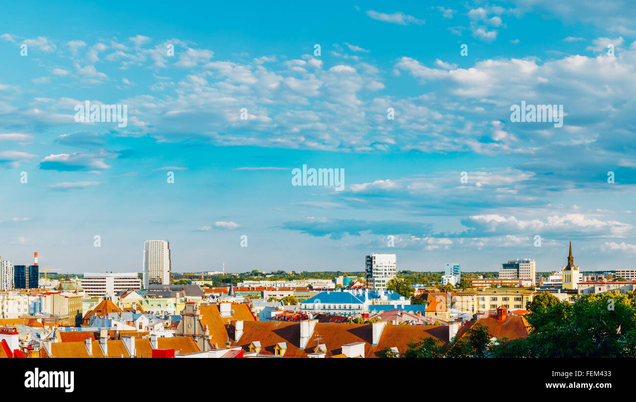 Tallinn estonia panorama city hi-res stock photography and images - Alamy