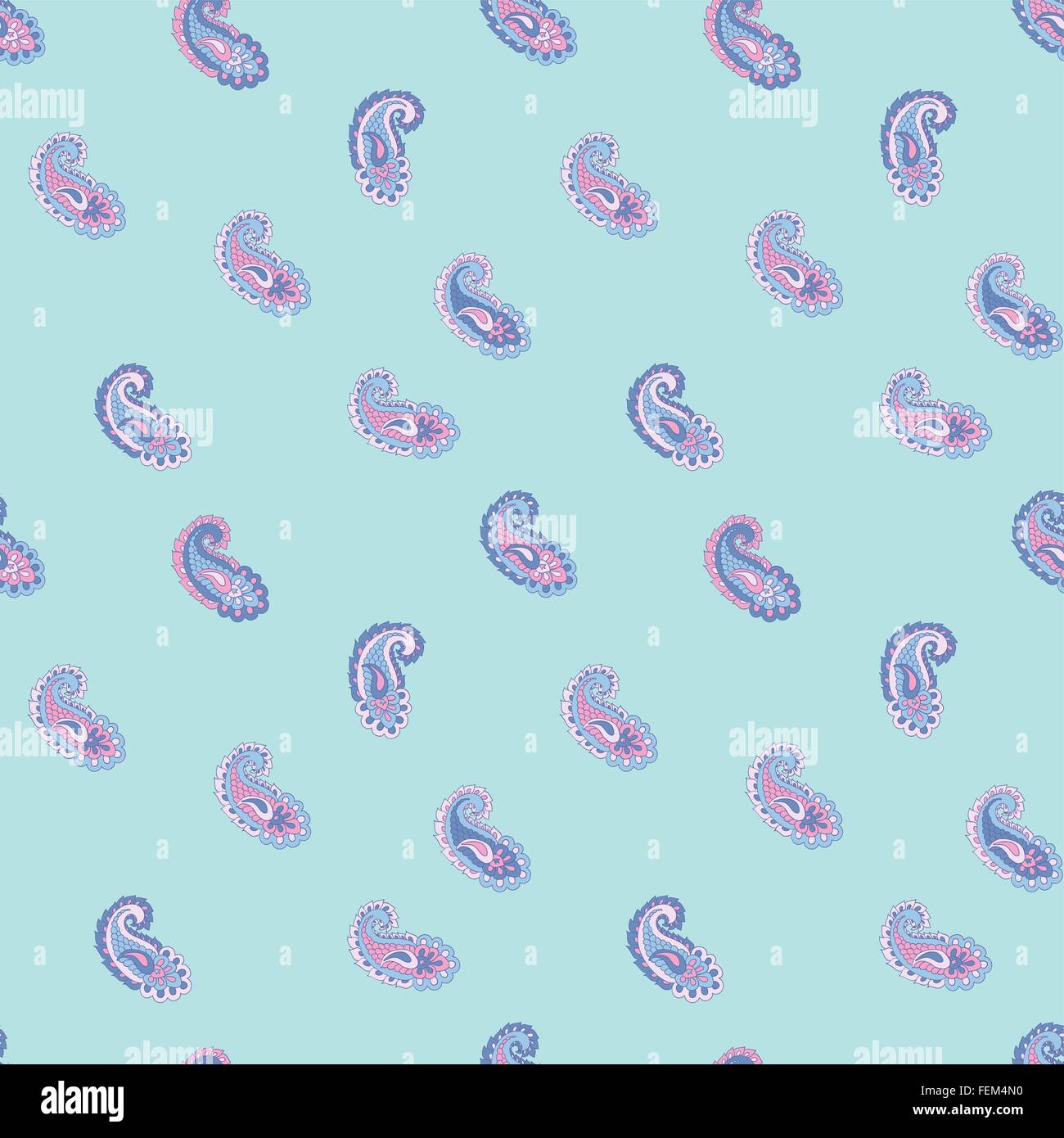Seamless paisley pattern Stock Vector Image & Art - Alamy