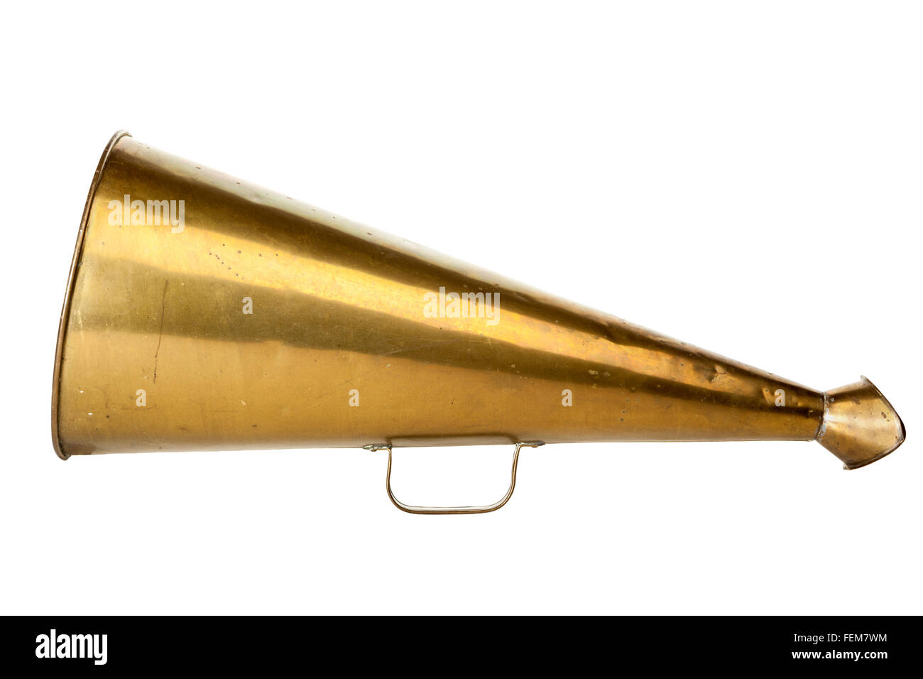 Bullhorn Cutout High Resolution Stock Photography and Images - Alamy