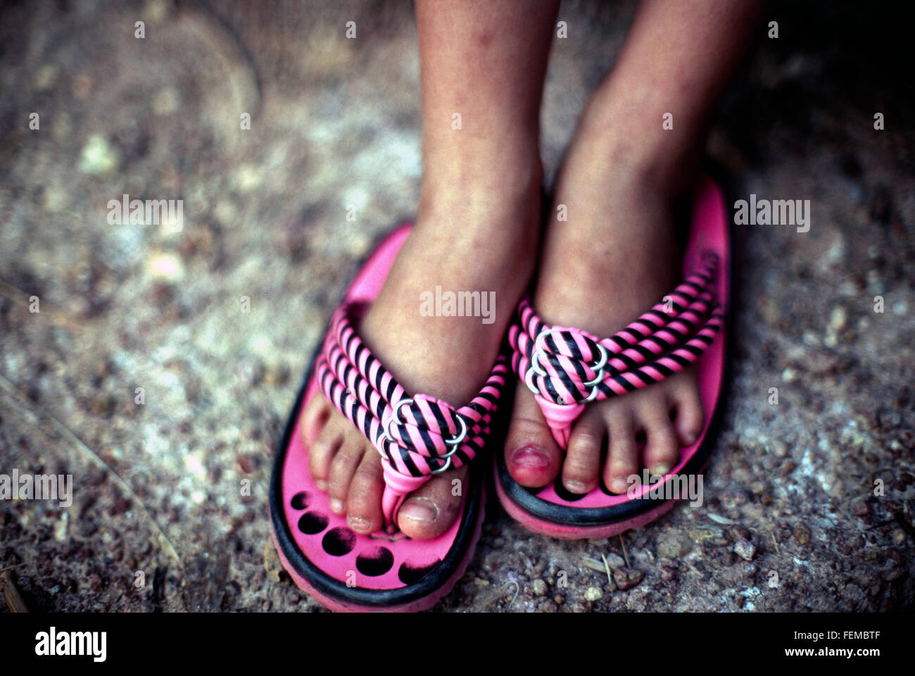 Pink Flip Flops Earthing