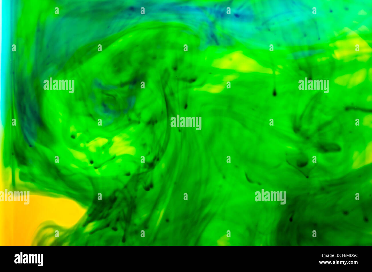 abstract watercolor splash through water Stock Photo - Alamy