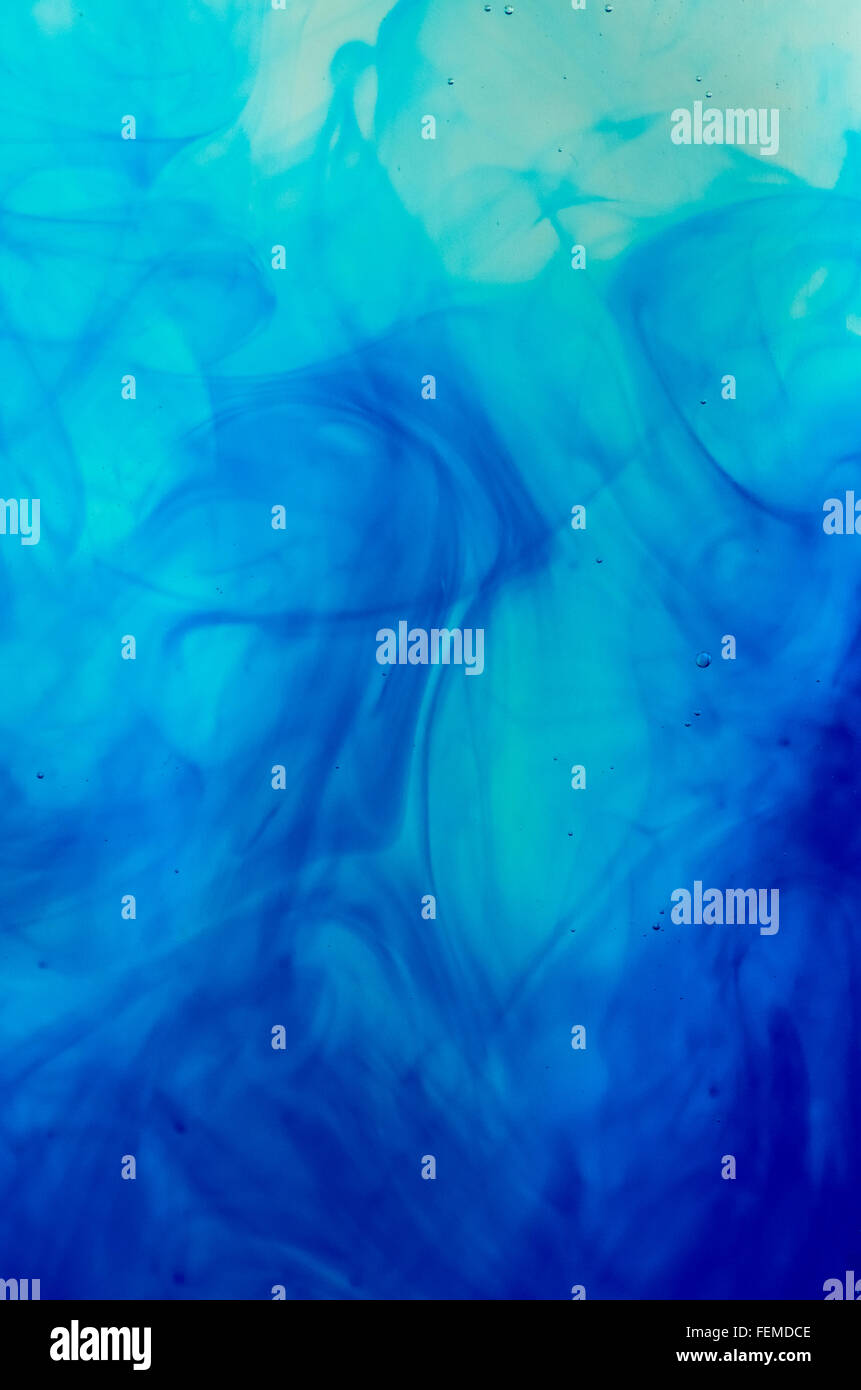 fantasy abstract watercolor splash explosion through water Stock Photo ...